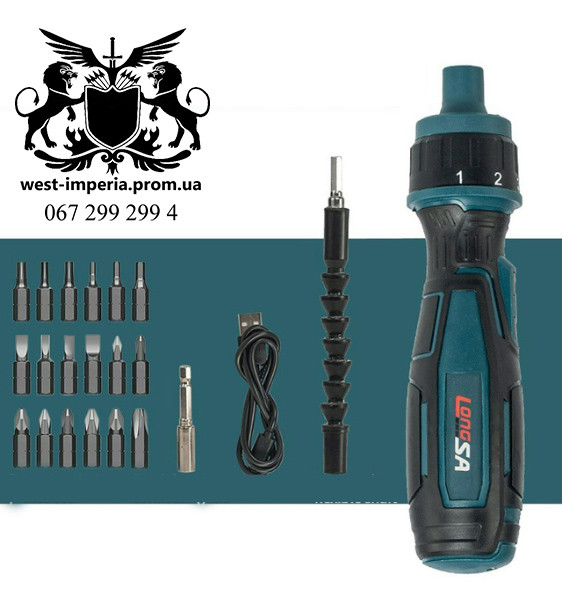 Купить Аккумуляторная Электрическая Отвертка LongSA 1300 МАч ...