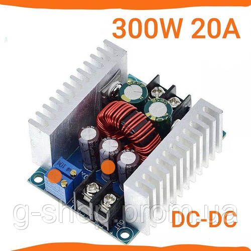 Купить Понижуючий перетворювач DC-DC 300W 20A з регул. CC/CV, цена 345 грн — Prom.ua (ID#1798982982)