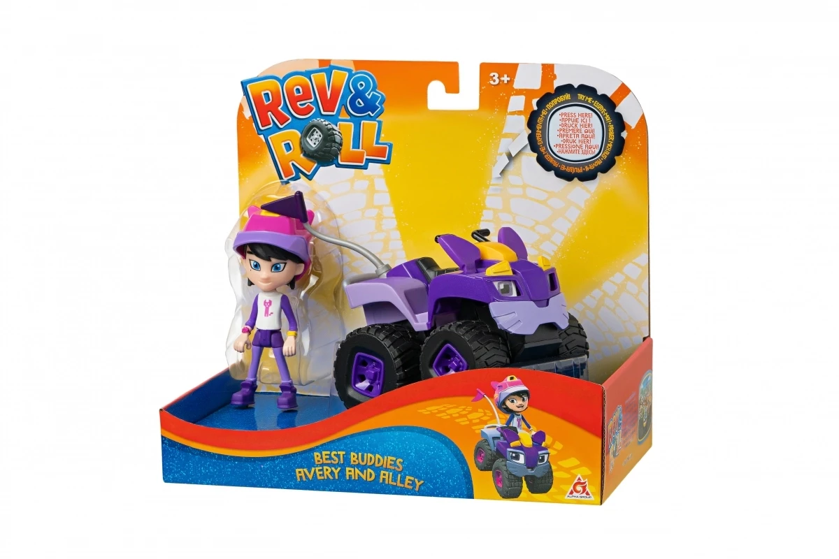 Купити Ігровий набір Rev & Roll Рев і Рамбл Best Buddies Ейвері і Еллі EU881720, ціна 279 ...