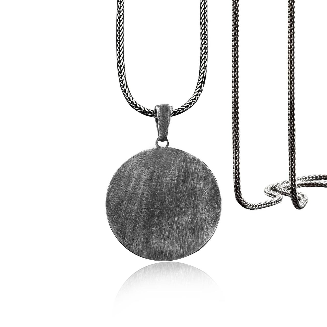 Купить Серебряный кулон "Компас. Полярная звезда" 133186, цена 5024.40 ...