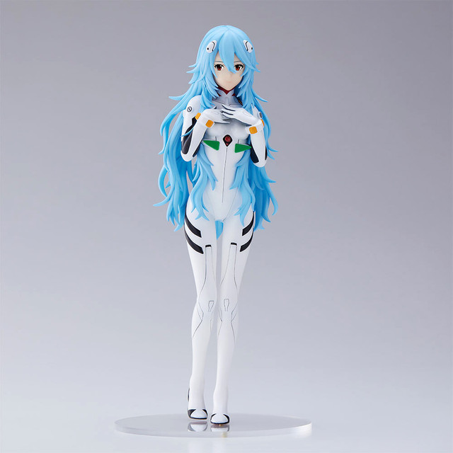 Rei Ayanami Long Hair Ver Аянами Рей оригинальная аниме-фигурка (ID ...