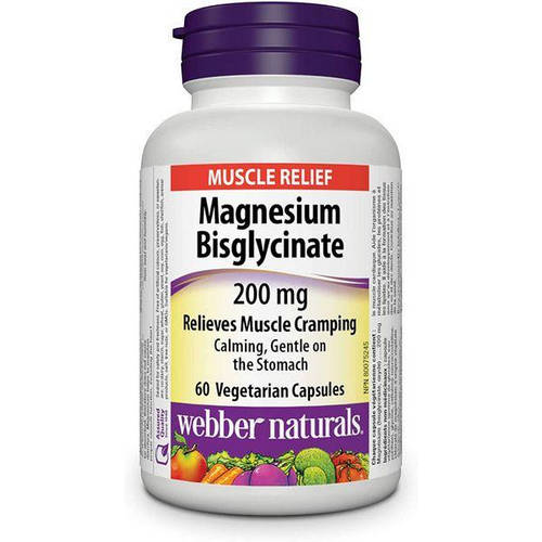 Купить Бисглицинат магния Webber Naturals Magnesium Bisglycinate 200mg ...