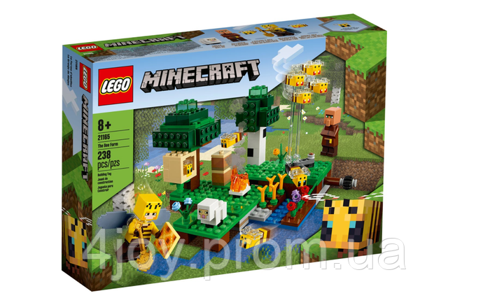 Конструктор LEGO 21165 Minecraft Пчелиная ферма на 238 деталей ...