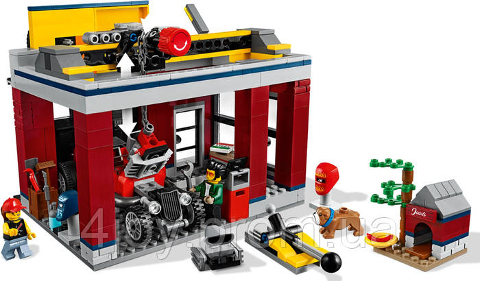 Купить Конструктор LEGO City 60258 Тюнинг-мастерская на 897 деталей ...