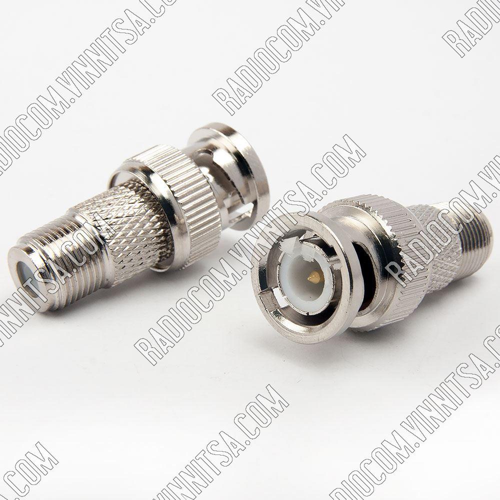 Купити Перехідник BNC штекер - F гніздо РОЗ'ЄМИ ВИСОКОЧАСТОТНІ, ціна 40.40 грн - Prom.ua (ID ...