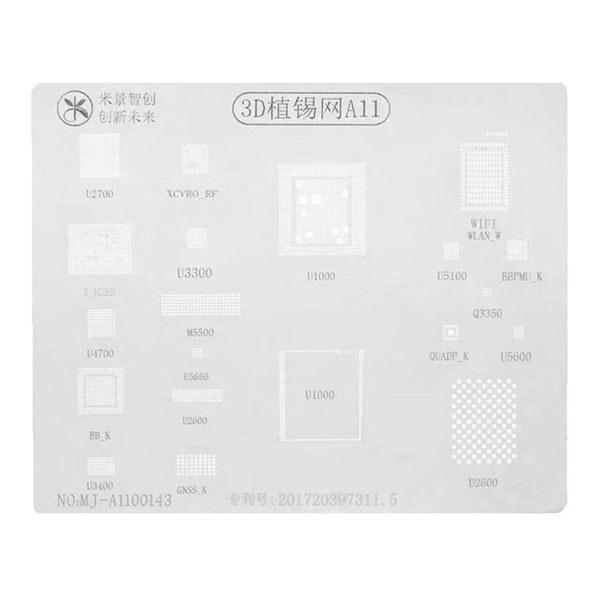 Трафарет Amaoe BGA CPU-A11 Apple IPhone 8 / IPhone 8 Plus / IPhone X ...