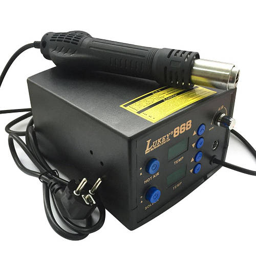 Купити Паяльна станція Lukey 868, ціна 3977 грн - Prom.ua (ID# 1719903712)