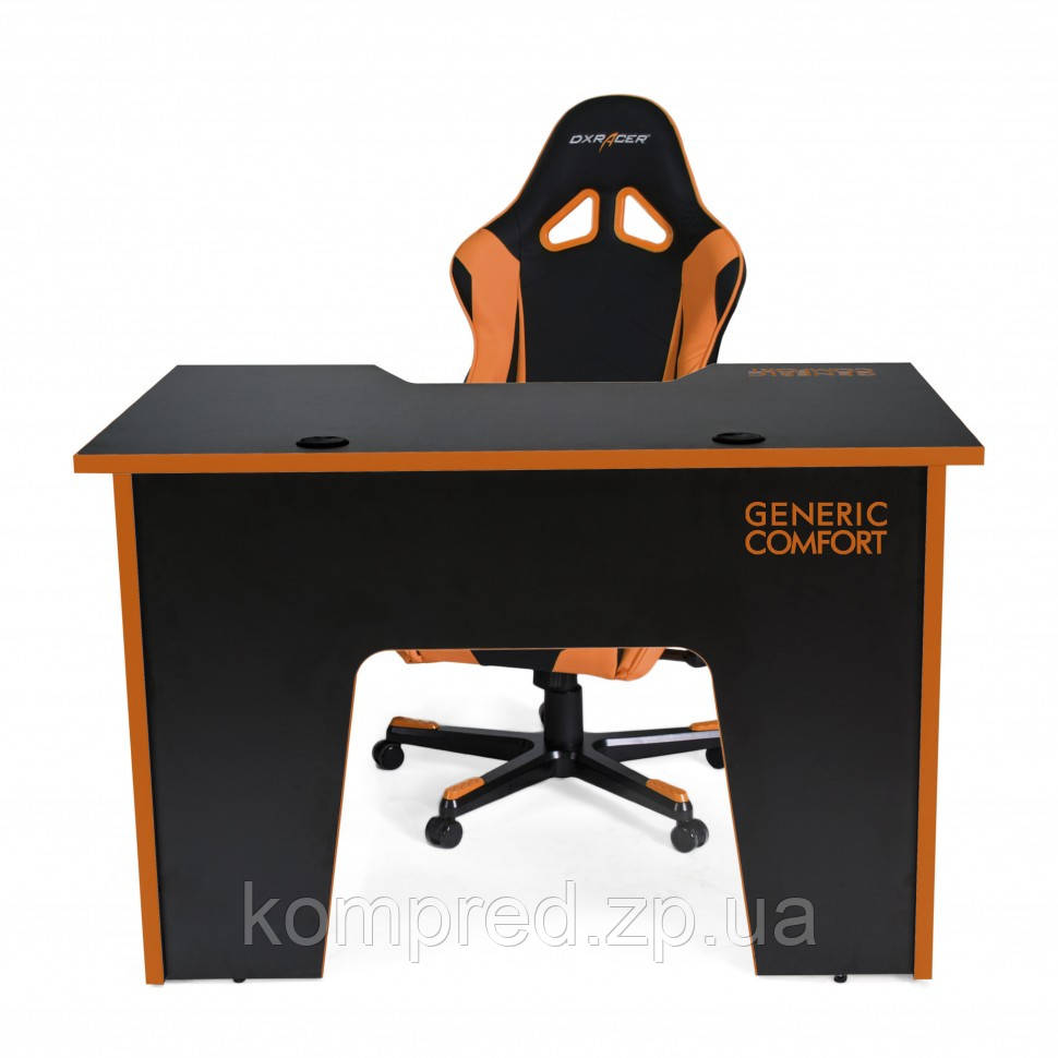 Купить Геймерский стол Generic Gamer 4 Office Black/Orange, цена 9900 ...