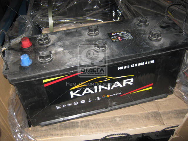 Купить Аккумулятор грузовой Kainar Standart+ : 140 Ач, 12 В, 900 А - (1408213120ЧЧ), 513x182x240 ...
