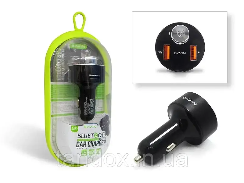 Купити FM модулятор трансмітер Bluetooth Bavin PC378, ціна 850 ₴ - Prom.ua (ID# 1800183533)