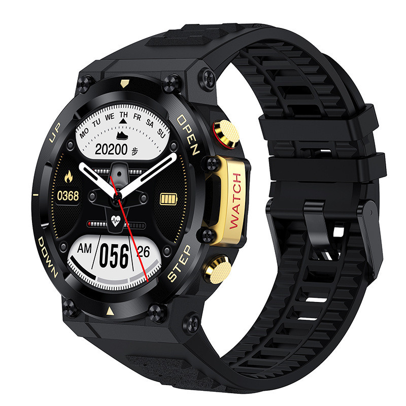 Мужские Умные Смарт- Часы Modfit Titan Black-Gold — Купить Недорого на ...