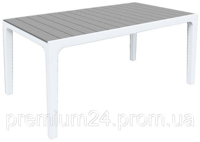 Стол для сада Keter Harmony Table 236051 белый/серый (ID#1800295752 ...