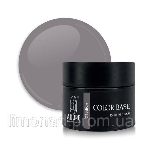 Цветная база ADORE prof. Color Base 15 мл №01 - olive (ID#1770888415 ...
