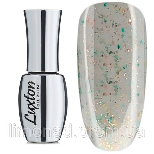 Камуфлирующая база LUXTON Roks Base 15 мл, №2 серо-молочный с миксом ...