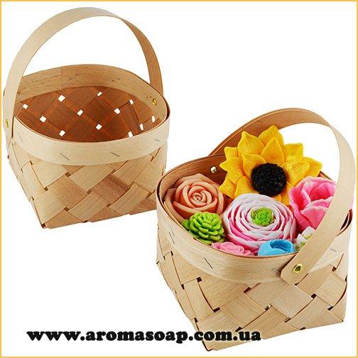 Корзинка Плетеная с Ручкой Из Шпона 10шт — Купить Недорого на Bigl.ua ...