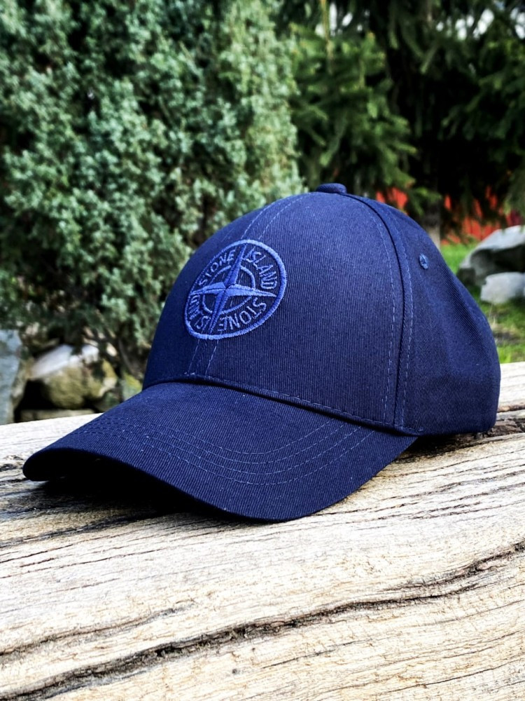 Кепка Stone Island Universal Темно-синяя — Купить Недорого на Bigl.ua ...