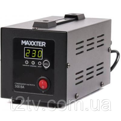 Стабилизатор Maxxter MX-AVR-E500-01 — Купить Недорого на Bigl.ua (1800704255)