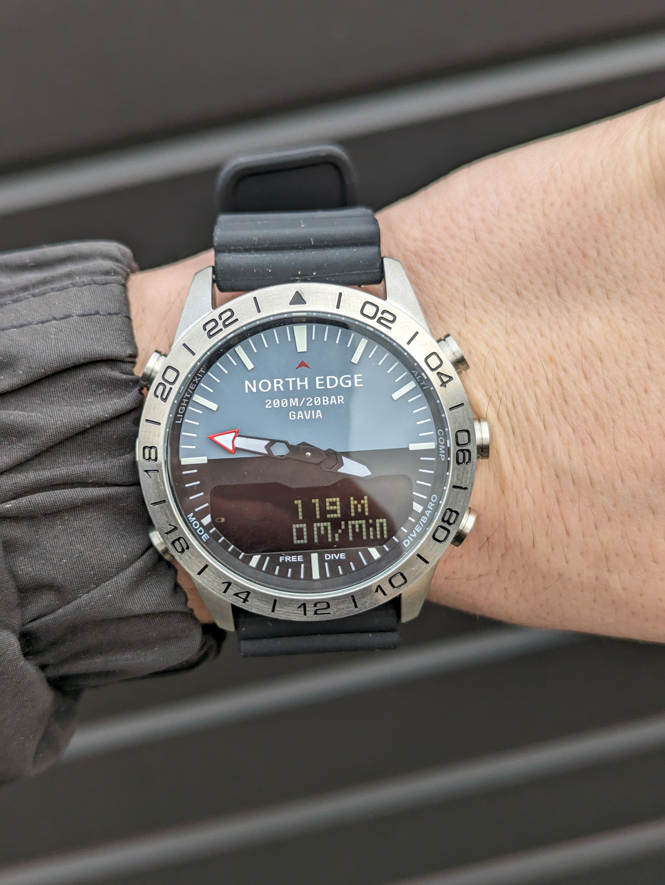 Original North Edge GAVIA Business Smart Watch Lusso