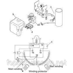 Купить Компрессор для холодильника SECOP (DANFOSS) SC10MLX (з пусковим ...