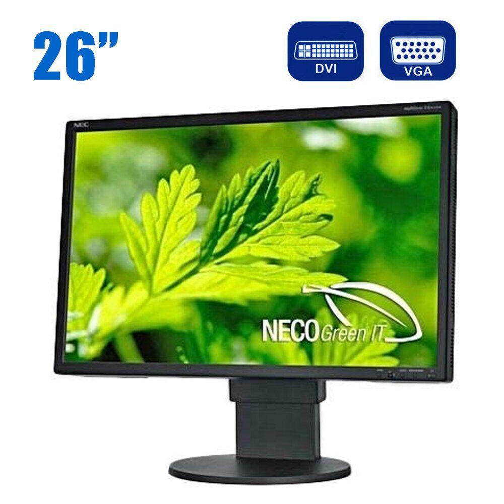 Монитор NEC MultiSync EA261WM / 26" (1920x1200) TN / 1x VGA, 1x DVI, 4x ...