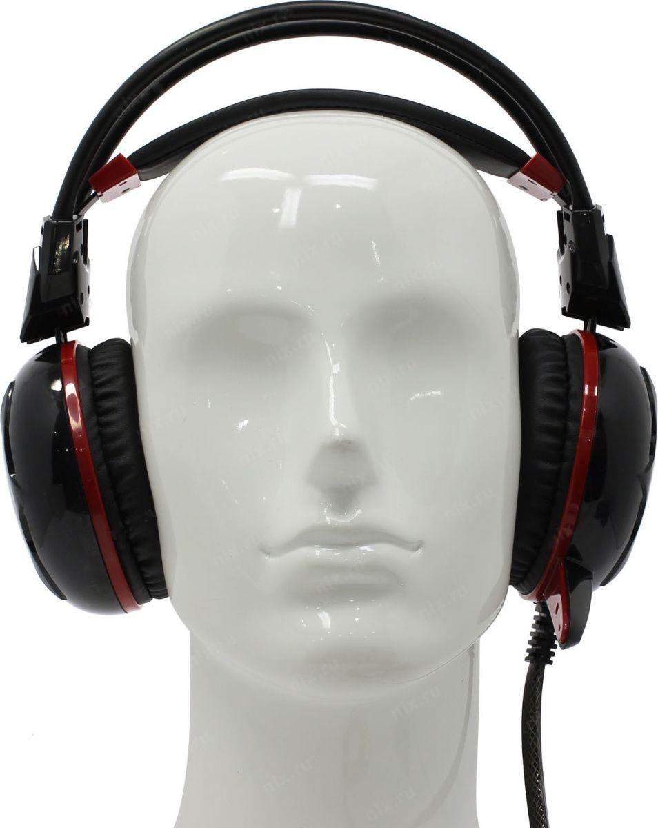 Купить Наушники A4Tech Bloody G300 (Black/Red) [44489], цена 1055 грн ...