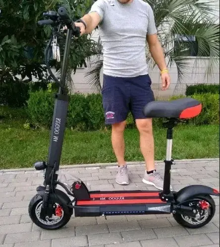 Купити Електросамокат із сидінням Kugoo М4 Pro Black, Самокат ...