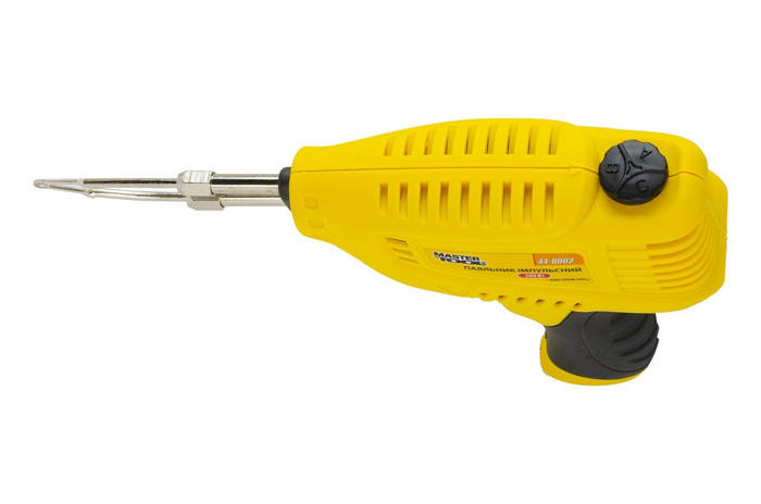 Паяльник імпульсний MASTERTOOL з трансформатором 3 режими 200 Вт/220-240 V/50 Hz 0-500 °C LED ...