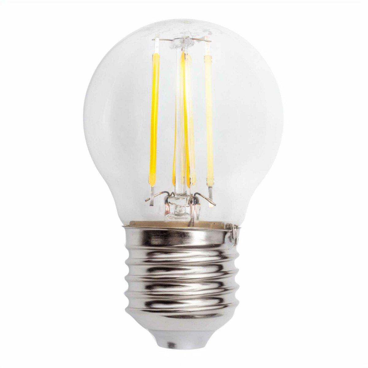 Лампочка LED SIRIUSSTAR filament clear 4406 8W (G45-4200K-E27) (ID ...