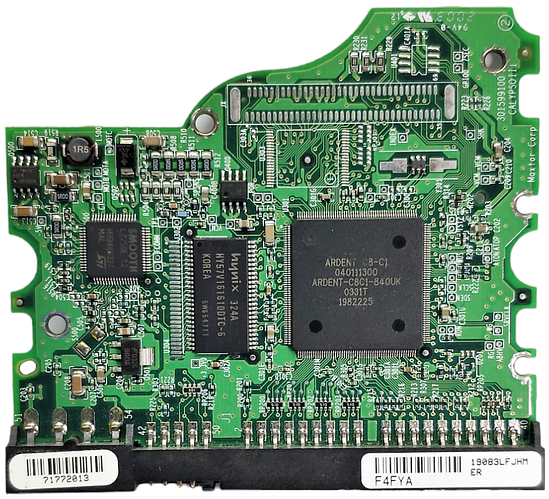 Купить Плата HDD PCB Maxtor 301599100 F4FYA (6Y060L0 6Y080L0 6Y120L0 ...