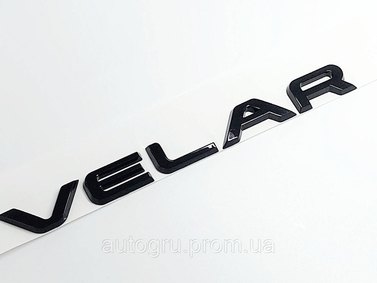 Напис VELAR Букви Чорний Range Rover Land Rover — Купити Недорого на ...