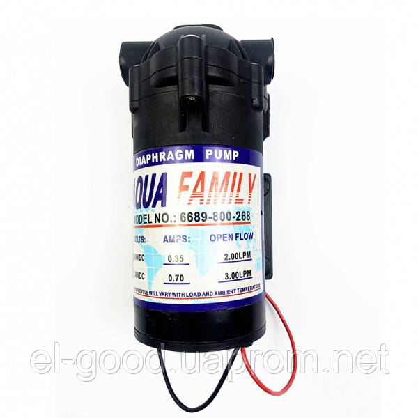 Купить Помпа Aqua Family 50G ТУР 2500 для систем обратного осмоса, цена ...