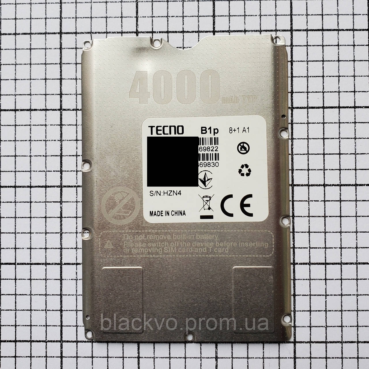 Крепление АКБ Tecno B1p (POP 2 Power) Корпуса для Телефона — Купить ...