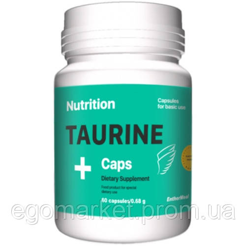 Купить Таурин EntherMeal Taurine+ 60 Caps EM, код: 7540073, цена 197.98 ...