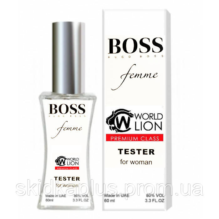 Тестер Hugo Boss Femme - Tester 60ml SP, Код: 7715692 — Купить Недорого ...