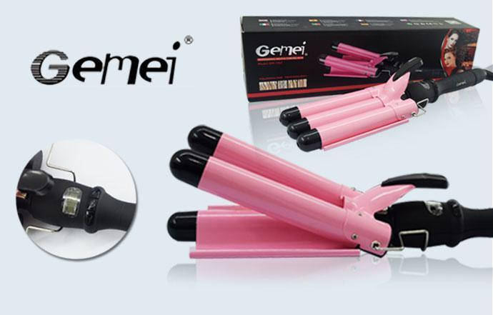 Gemei GM 1988 Плойка Хвиля Хвиля Потрійна Gemei GM 1988, ціна: 549 ...