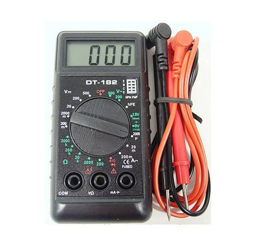Мультиметр тестер вольтметр амперметр DT 182, цена: 249 ₴, купить на Prom.ua