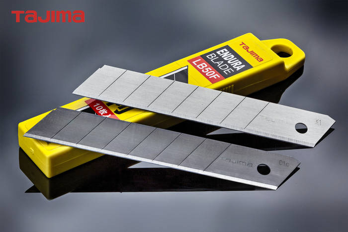 Лезвия для ножа 18 мм TAJIMA (Япония) LB50F сегментные ультра острые 18 ...