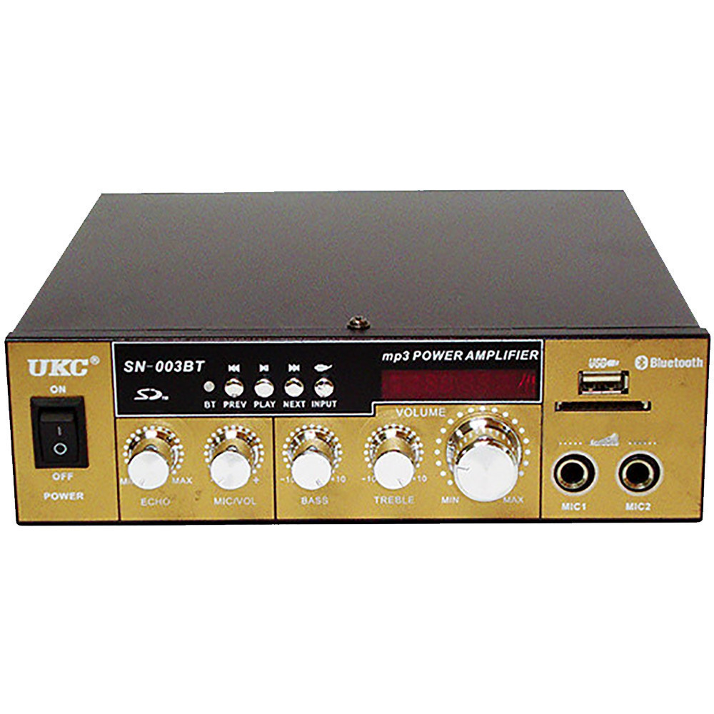 Підсилювач AMP SN 003 BT, Аудіо підсилювач, Підсилювач потужності звуку ...