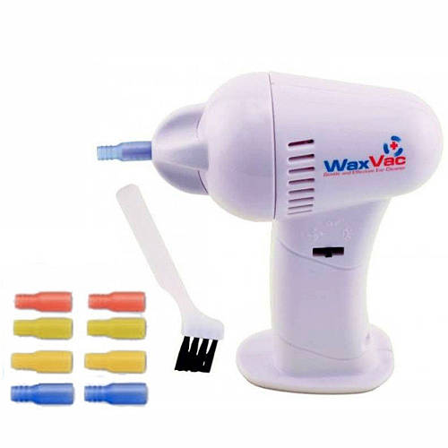 Электрический прибор для чистки ушей Wax Vac, Вакуумный чистильщик ушей ...