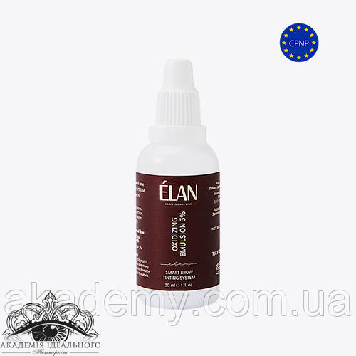 Купить Окислительная эмульсия 3% ELAN Окислитель для краски для бровей ...