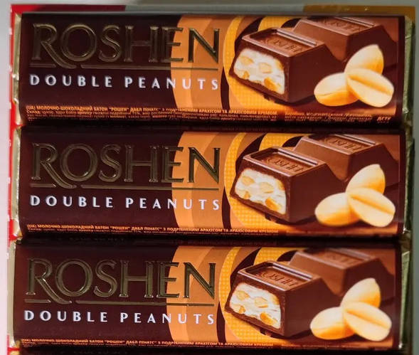 Шоколадний батончик Рошен Roshen Дабл Пінатс 39г (ID#1804667767), ціна ...