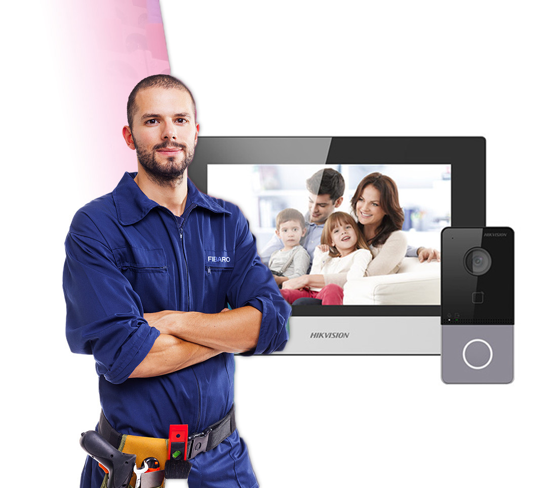 Заказывайте Установка и настройка домофона Hikvision для умных домов ...