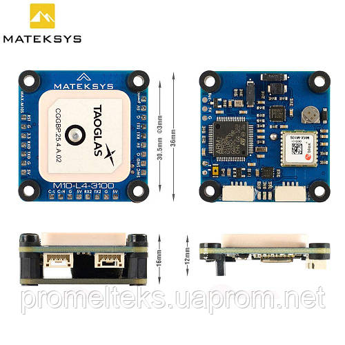MATEK M10-L4-3100 Arudpilots GPS GNSS U-blox MAX-M10S с модулем датчика ...