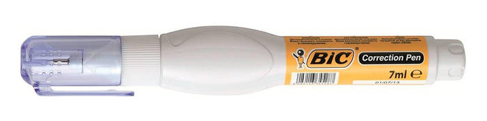 Купить Коректор-ручка BIC 7 мл (bc9967241), цена 60.74 ₴ — Prom.ua (ID#1805288938)