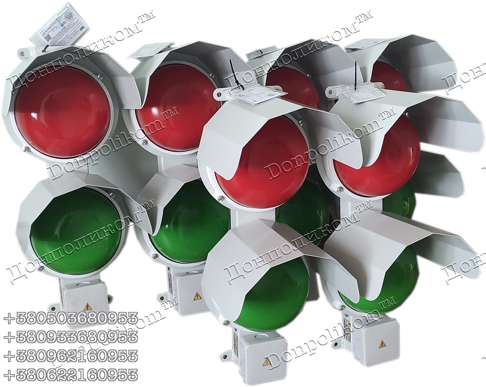 СС2/40 светофор сигнальный: продажа, цена от производителя кранового и ...