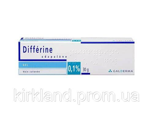 Купить ГЕЛЬ ДИФФЕРИН (Адапален) - Differine (adapalene) Франция, цена ...