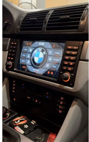 Android 7 BMW E53 X5 E39 Series 5 Андроид Под Оригинал Камера заднего ...