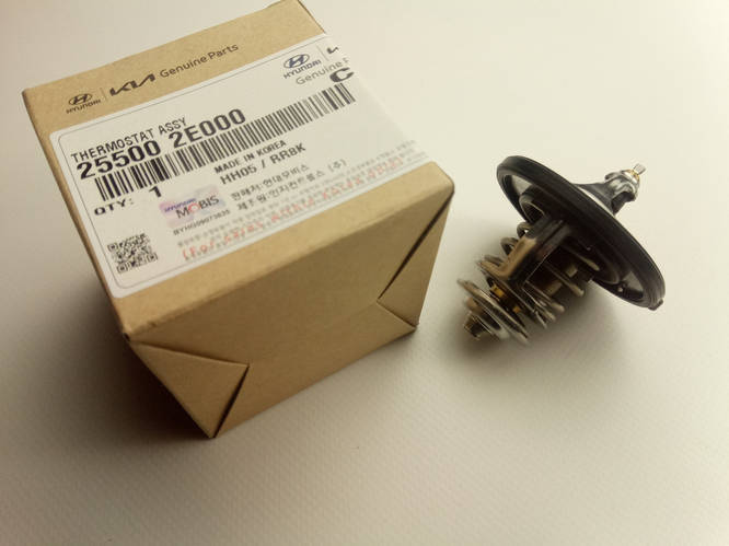 Термостат Hyundai/KIA, MOBIS (255002E000) (25500-2E000), ціна: 655 ...
