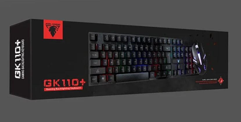 Ігрова клавіатура з мишкою і підсвічуванням Jedel GK110+ (ID#1805681513 ...
