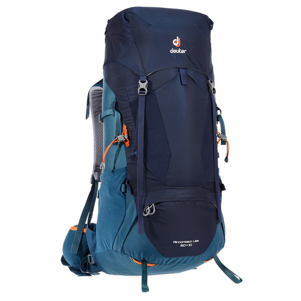 Купить Рюкзак Deuter aircontact lite 50+10 цвет 3396 navy-arctic (MD ...